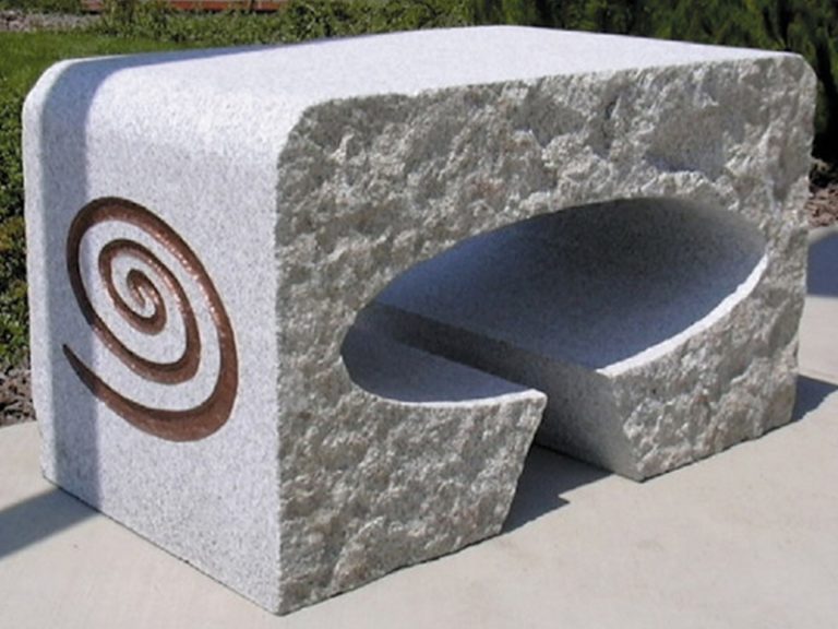 Granite Continuous Cut Bench | TumbleStone